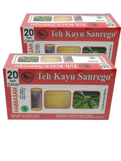 Jual Teh Celup Kayu Sanrego Habbasan isi 20 - Etalase Muslim